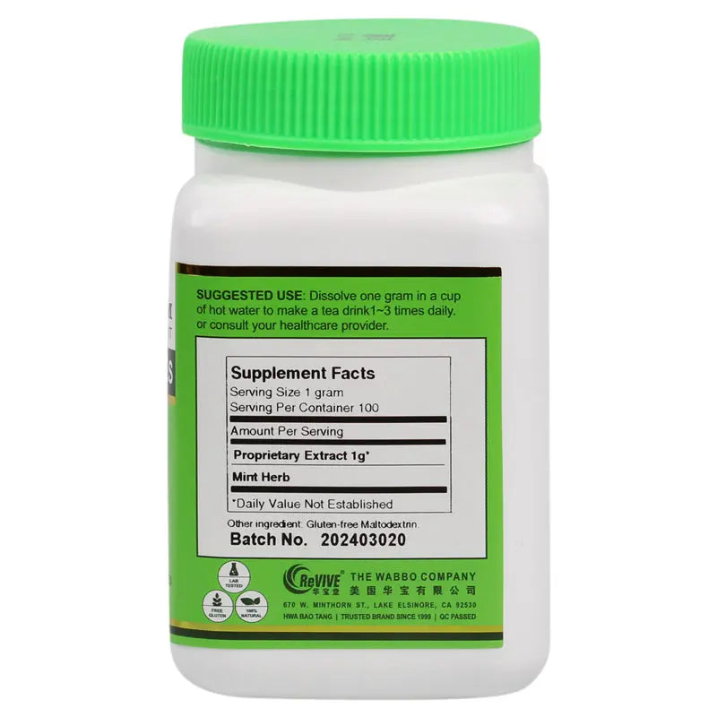 Bo He(Mint Herb) 100gm