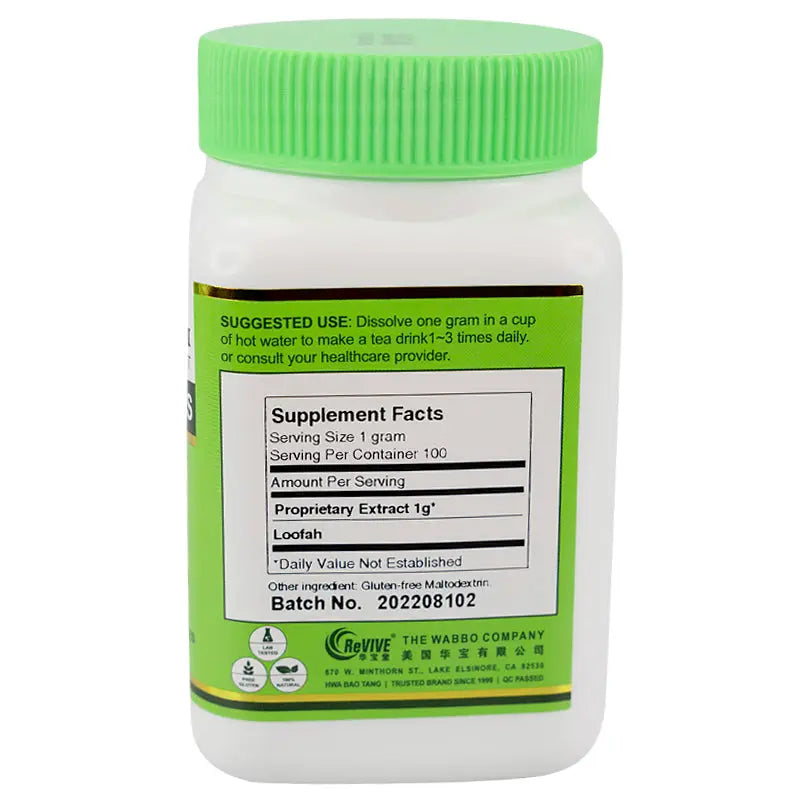 Si Gua Luo(Loofah)100mg