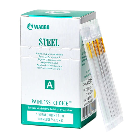 Wabbo Acupuncture Needles SST A-Type (1 Needles/Tube, 100 PCS/Box)
