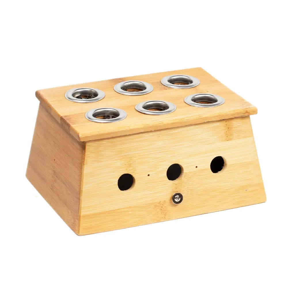 Moxa box with 6 holders